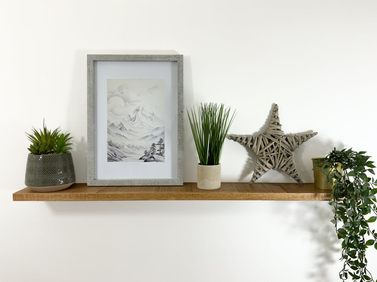 Solid Oak Floating Shelves | Stunning Natural Oak | Free Delivery