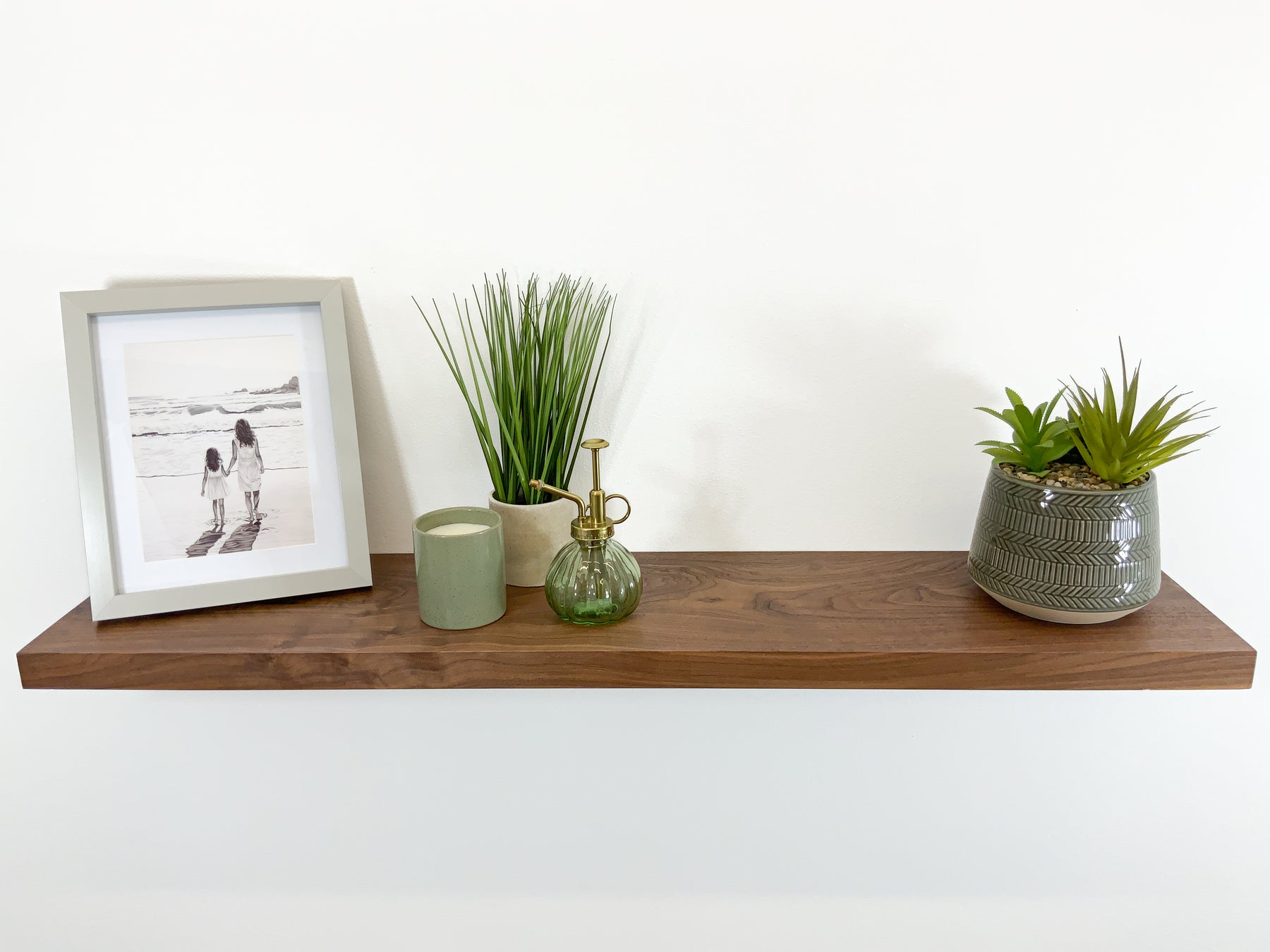 Walnut Shelves - Solid High-End Walnut Wall Shelf Units - FREE P&P